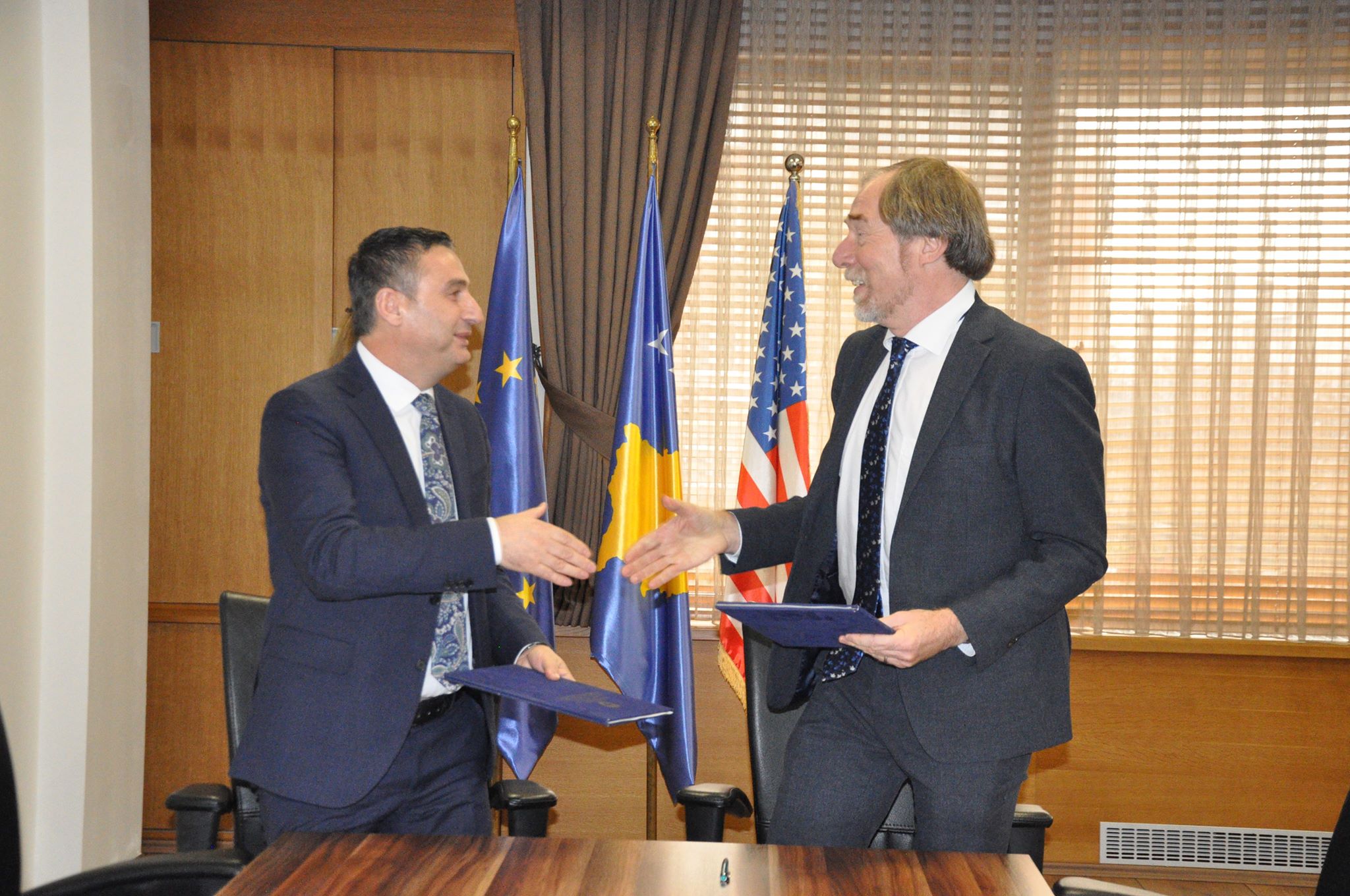 U NËNSHKRUA DEKLARIM I QËLLIMIT MES MASHT DHE ETS GLOBAL - MASHT