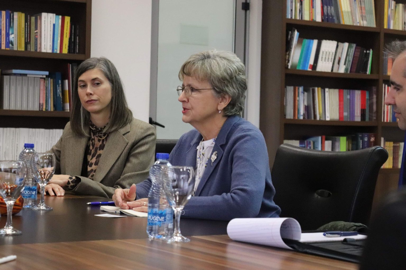 Ministrja Nagavci ka pritur në takim presidenten e Këshillave Amerikane ...